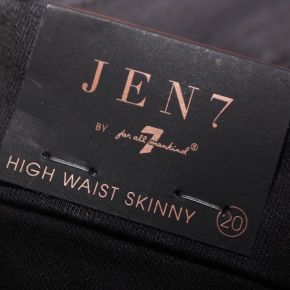 Jen7 | Jeans | Nwt Jen7 Black High Rise Denim Jeans Plus Size 2 | Poshmark